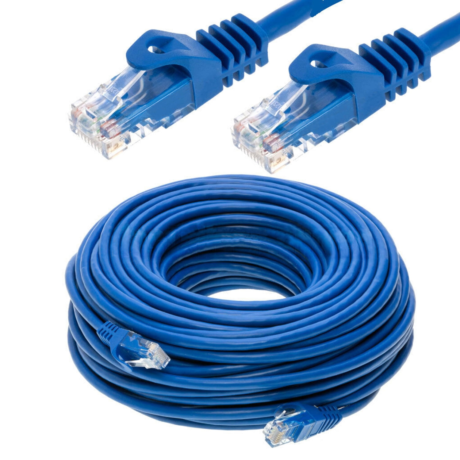 CAT5E CAT5 Ethernet Lan Network Cable 100ft Ethernet Cable Networks ...
