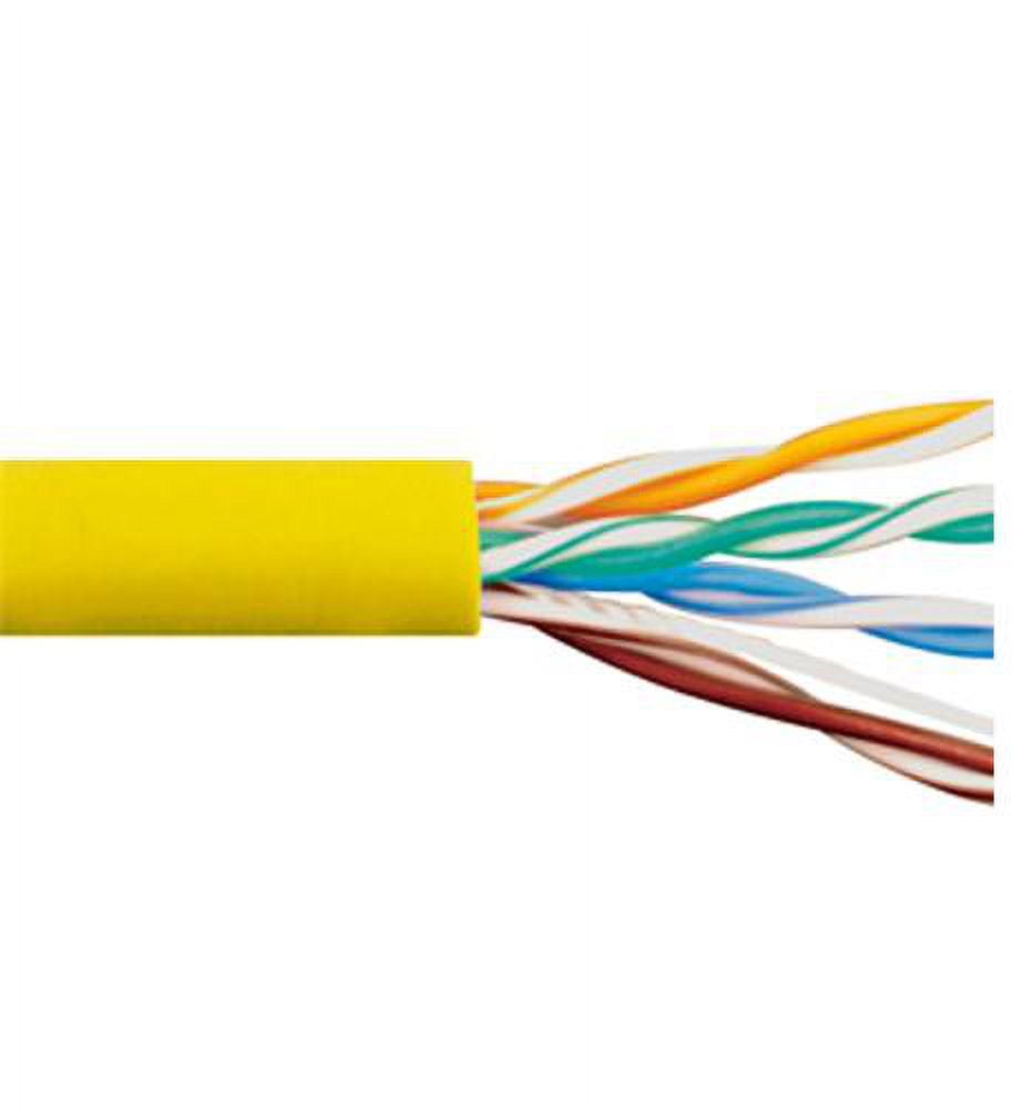 CAT5e CMR PVC CABLE YELLOW Cable - Walmart.com