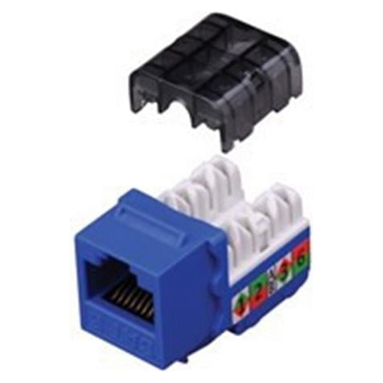 CAT6 90 Degree Keystone Insert - Black - Walmart.com