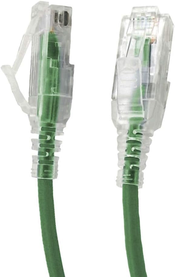 CAT6 CMR Riser LAN Network Ethernet Patch Cord, Solid Pure Copper 23AWG 4-Pair UTP, RJ45 ...