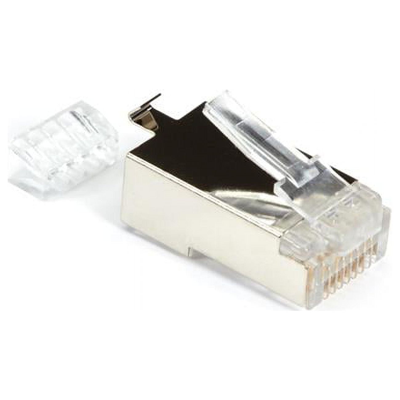 CAT6 Modular Plug for 23-AWG Wire - Shielded, RJ45 - Pack of 100 ...