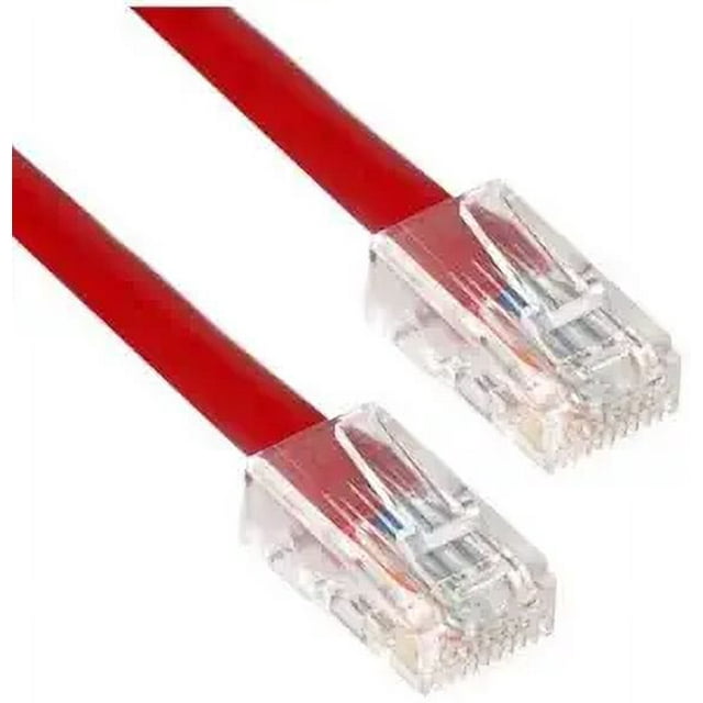 CAT6 Network Ethernet Cable, Solid Copper 23 AWG, RJ45 Pass Through ...