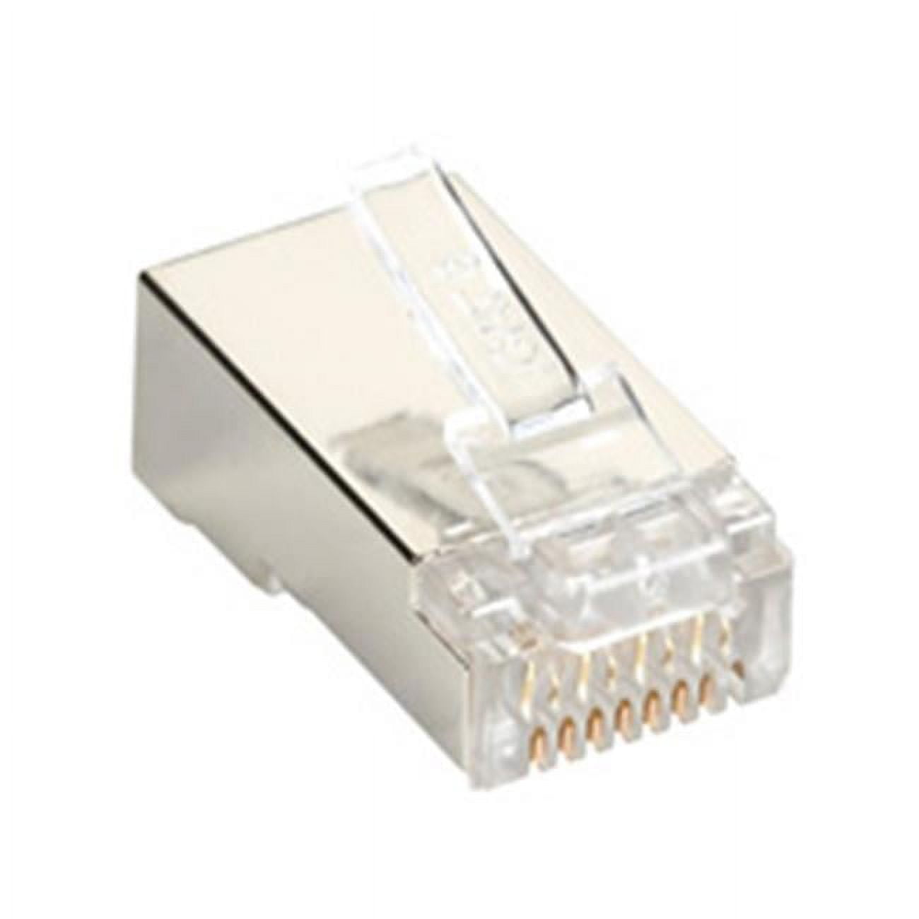 CAT6 RJ-45 Modular Plugs - Shielded, Pack of 50 - Walmart.com