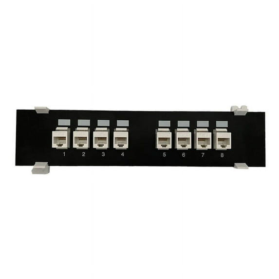 CAT6 Straight Extender Adapter 8 Ports Rj45 Cat6 Keystone Coupler Wall ...