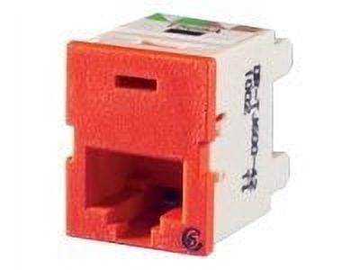 CAT6 TRACJACK RJ45 MOD MED RED - Walmart.com