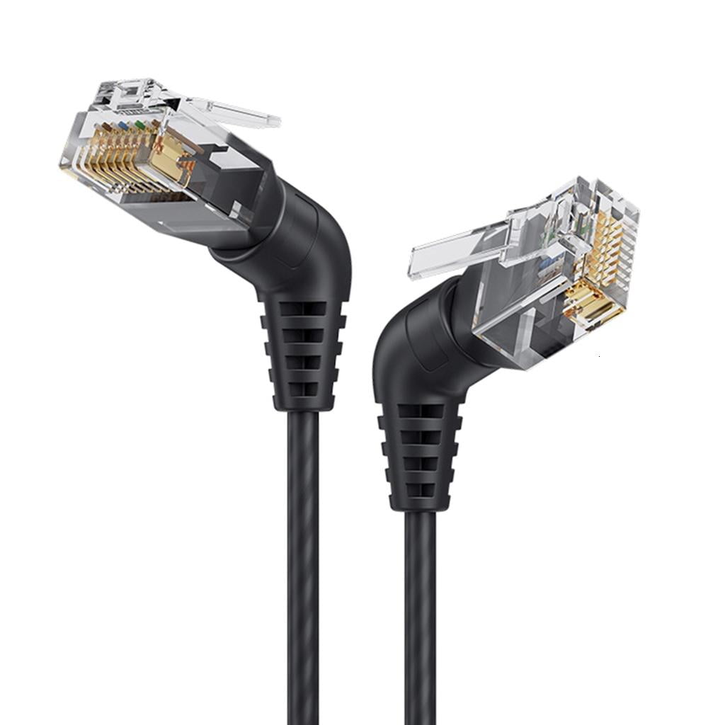 CAT6A Ethernet Cable 360 Degree Rotatable CAT6A LAN Networking Cable ...