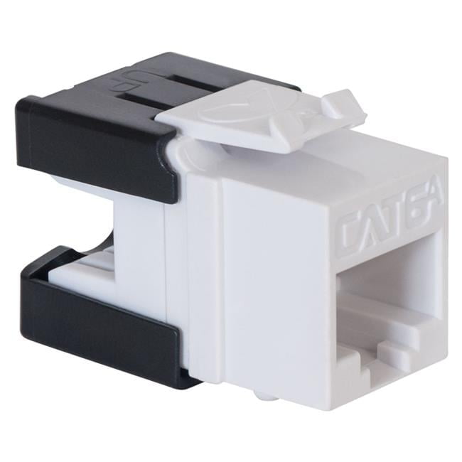 CAT6A HD Modular Connector, White - Pack of 25 - Walmart.com