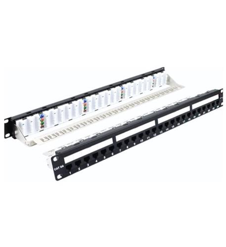 CAT6A PATCH PANEL 24 PORT 1U Patch Panels and Blocks - Walmart.com