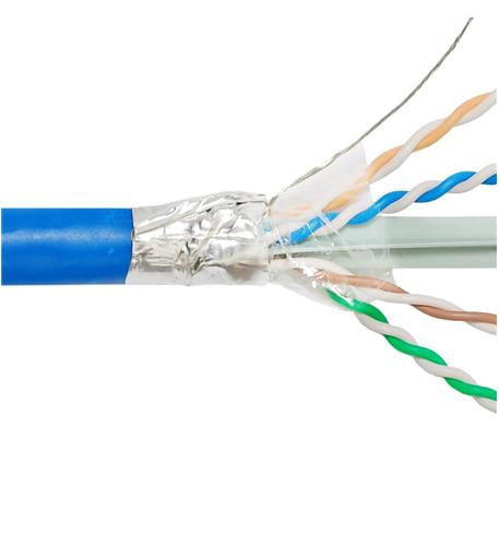 CAT6A PLENUM SHIELDED CABLE 650 MHZ Cable - Walmart.com