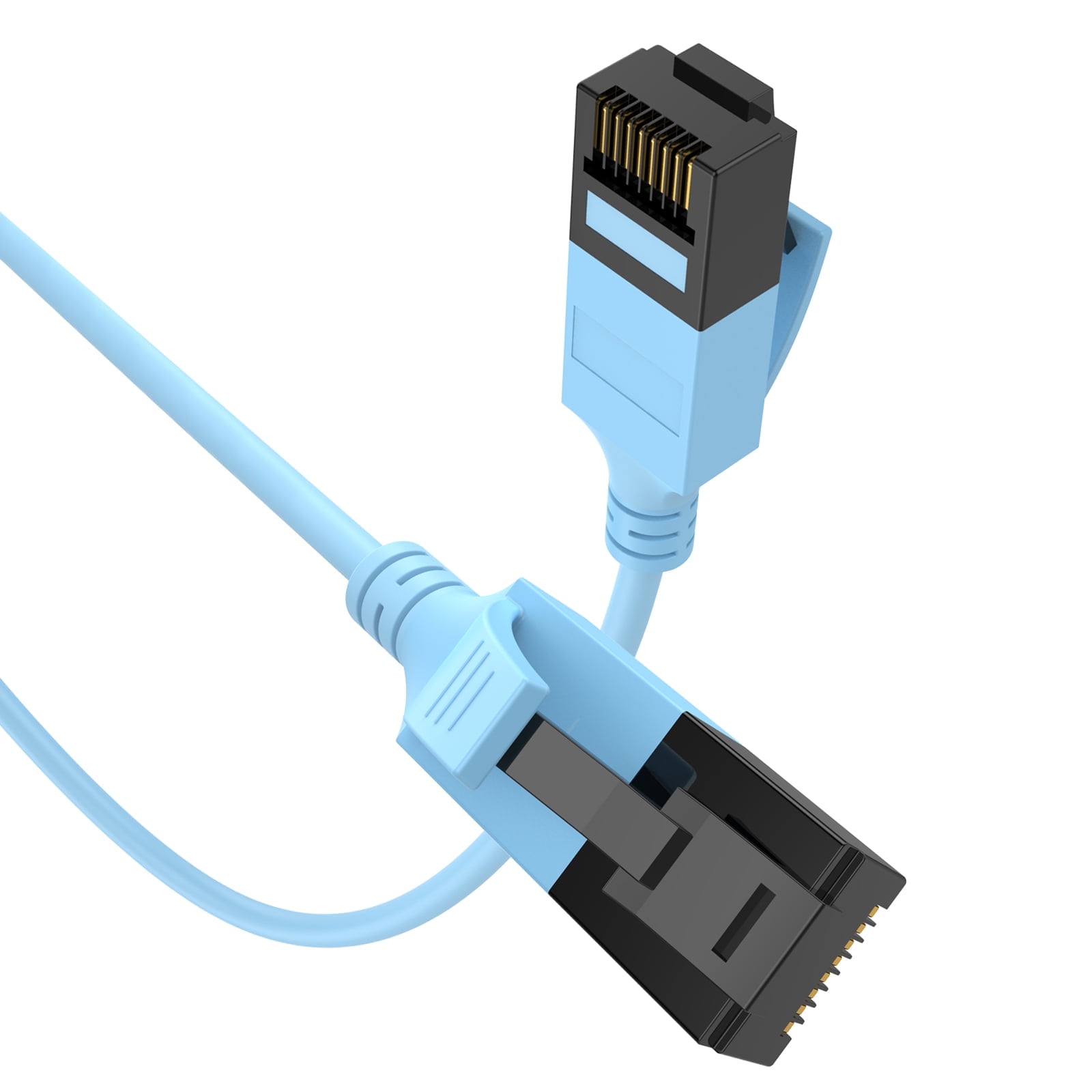 CAT6a Ethernet Cable Slim 10 ft, High Speed 10Gbps 500MHz Network Cable ...