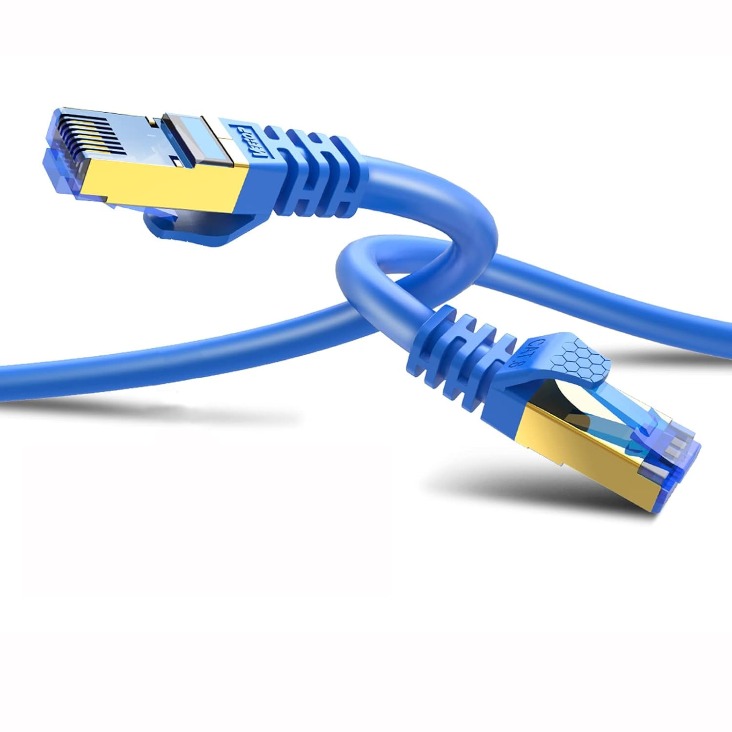 CAT8 Ethernet Cable 3ft 1 Pack 40Gbps 2000Mhz High Speed Gigabit SFTP ...