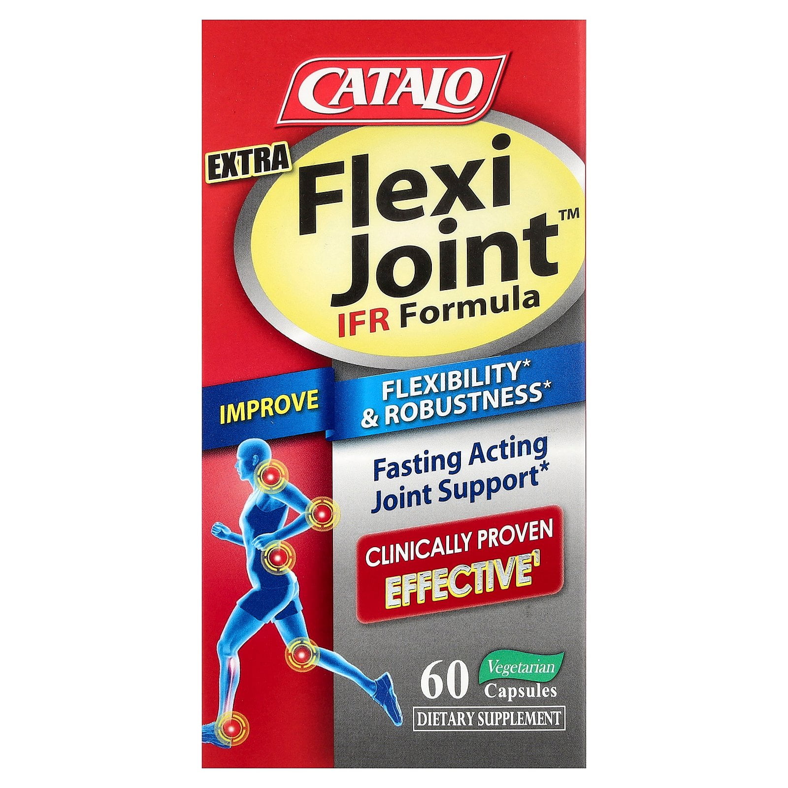 CATALO Extra Flexi Joint, IFR Formula, 60 Vegetarian Capsules - Walmart ...