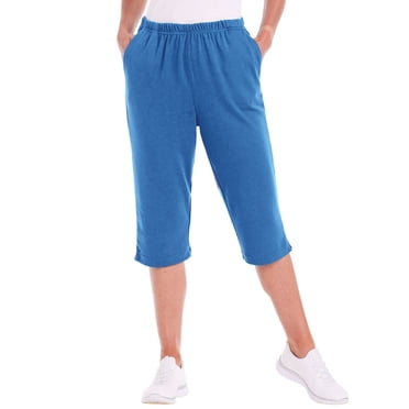 RealSize Stretch Pull On Capri - 17 Inseam - Walmart.com