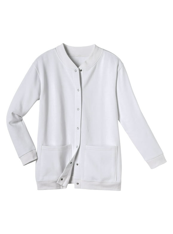 Womens Snap Front Fleece