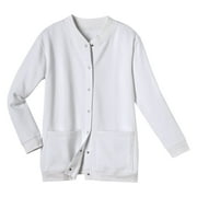 Snap Front Sweatshirt Cardigan