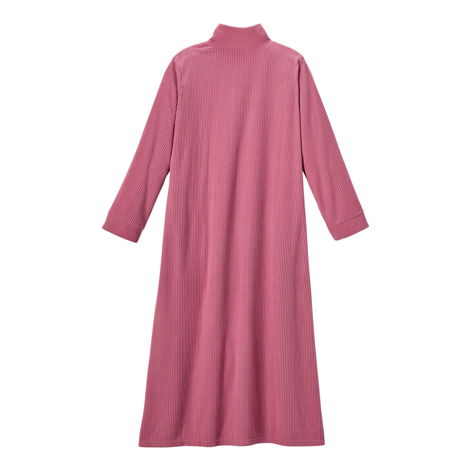 CATALOG CLASSICS Womens Long Robe Nightgown Button Front Housecoat Soft ...