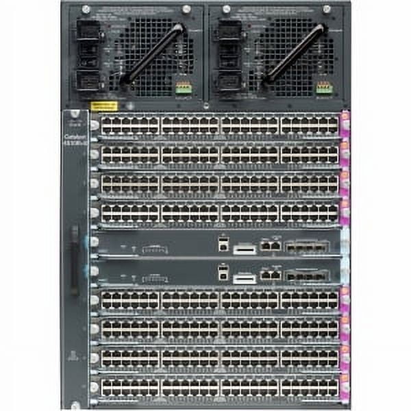 CATALYST 4510R+E SERIES 10SLOT CHASSIS 48GBPS FAN NO POWER SUPPLY ...