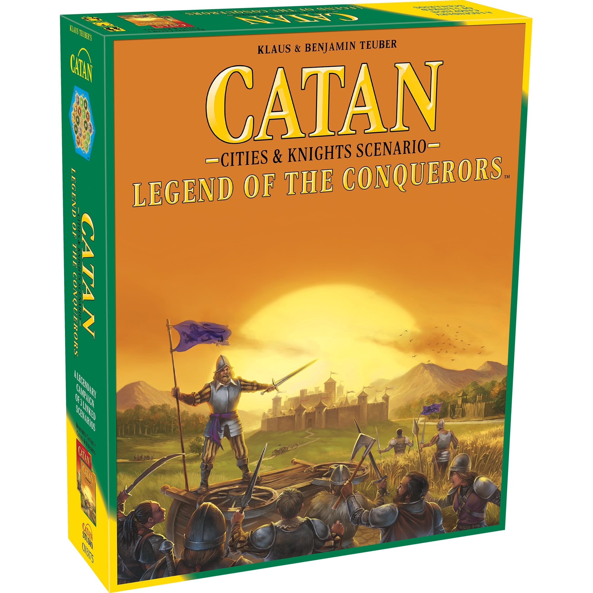 Catan Studio Cns3175 Catan Scenarios Legend of the Conquerors Expansion ...