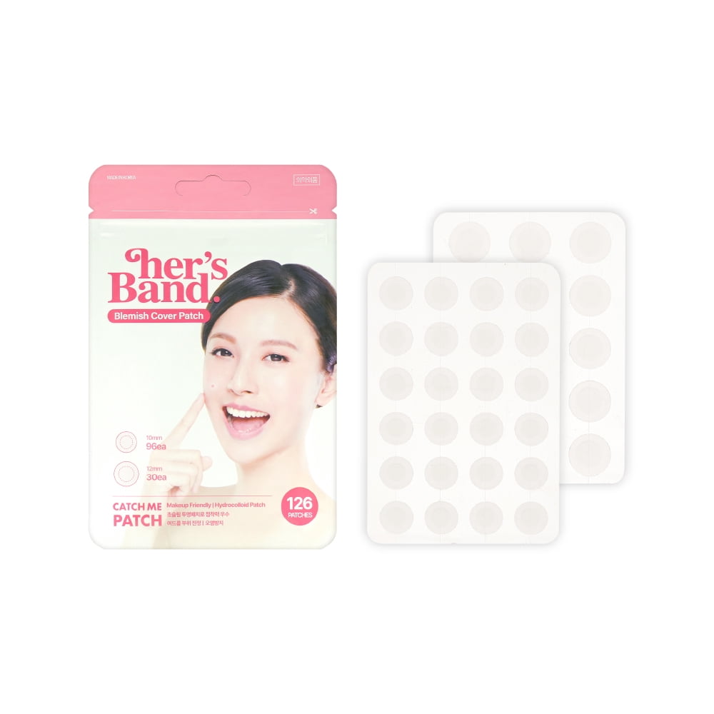CATCH ME PATCH Her’s Band Big Volume Spot – Hydrocolloid Spot Cover ...