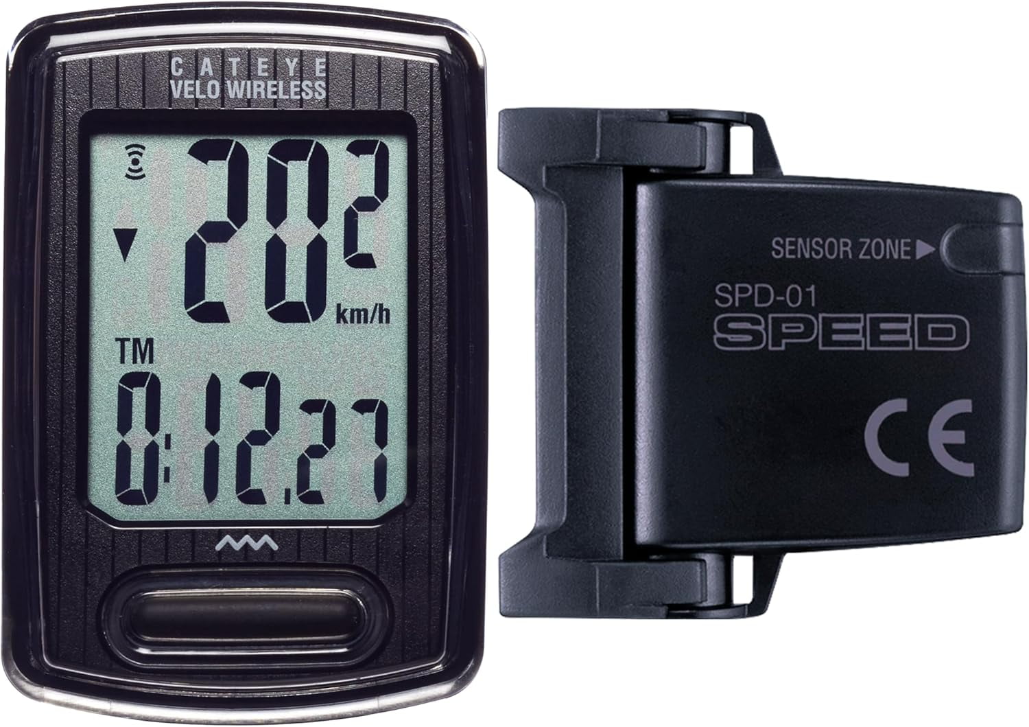 CATEYE Velo Wireless Bike Computer – Analog Speedometer & Odometer with ...