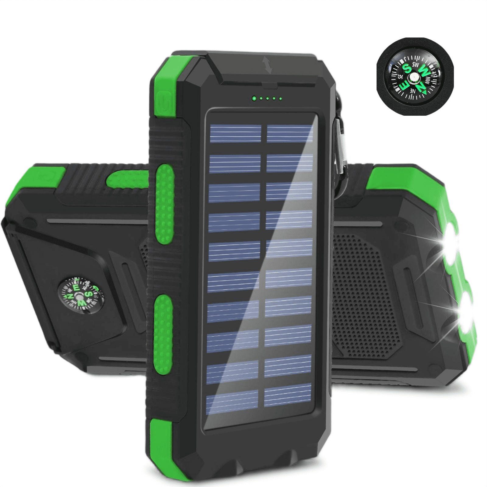 CATGOOD Solar Charger for Cell Phone 20000mAh, Portable Solar Power ...