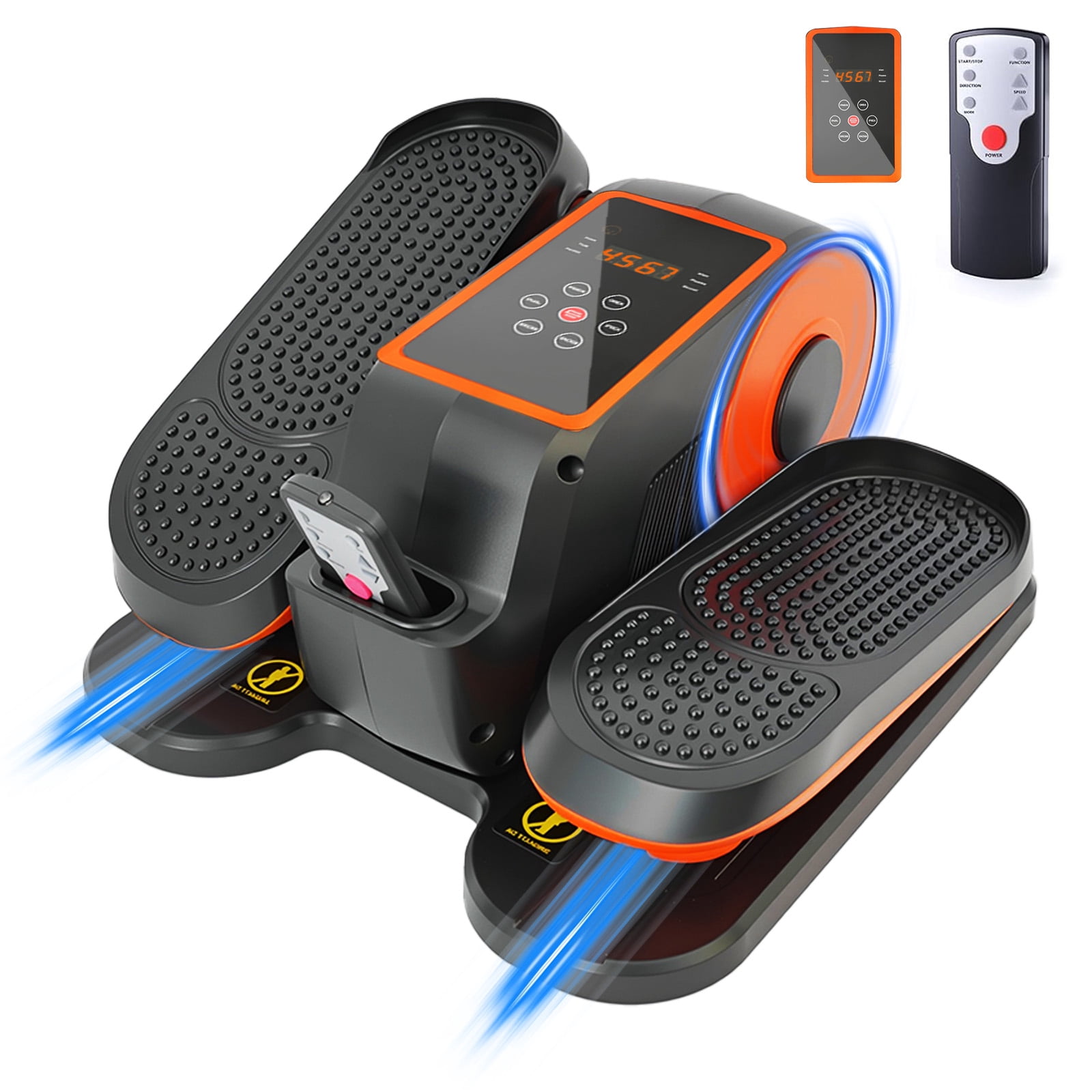 CATGOOD Under Desk Elliptical Machine - Quiet Portable Pedal Exerciser ...