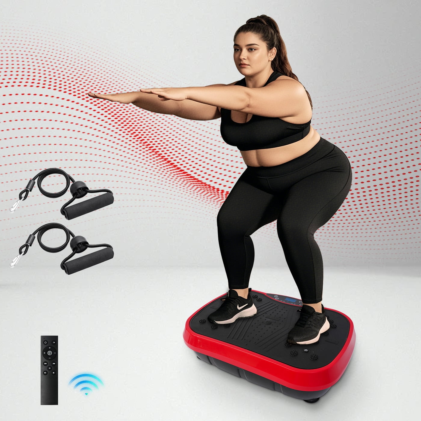 CATGOOD Vibration Plate Exercise Machine, Whole Body Workout Platform ...