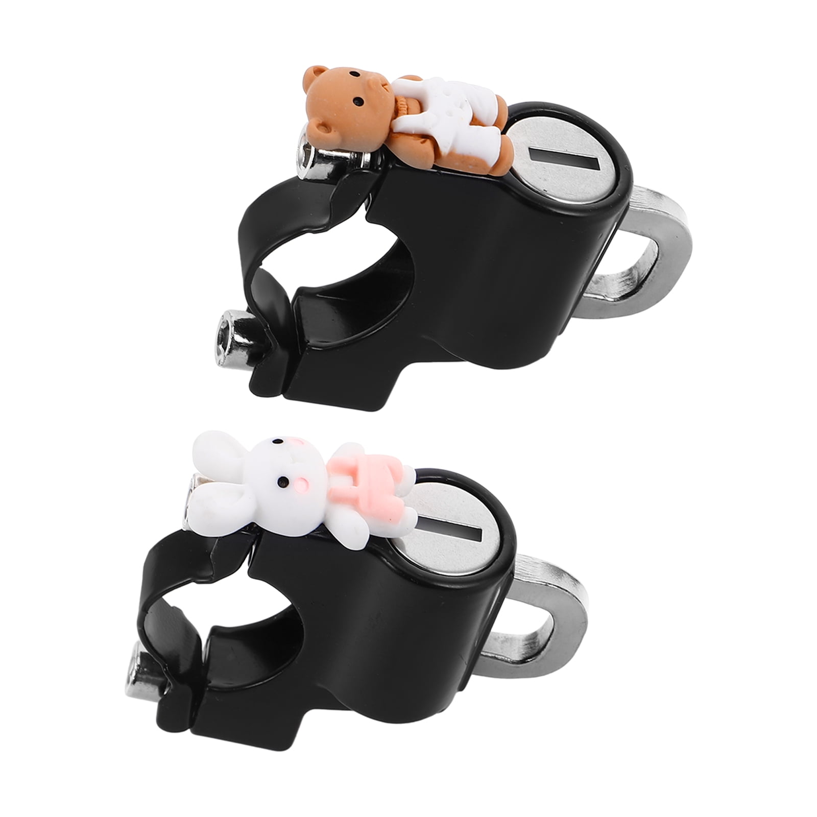 CATIEBYE 1 Pair Motorcycle Lock Set Anti Theft Security Versatile Use ...