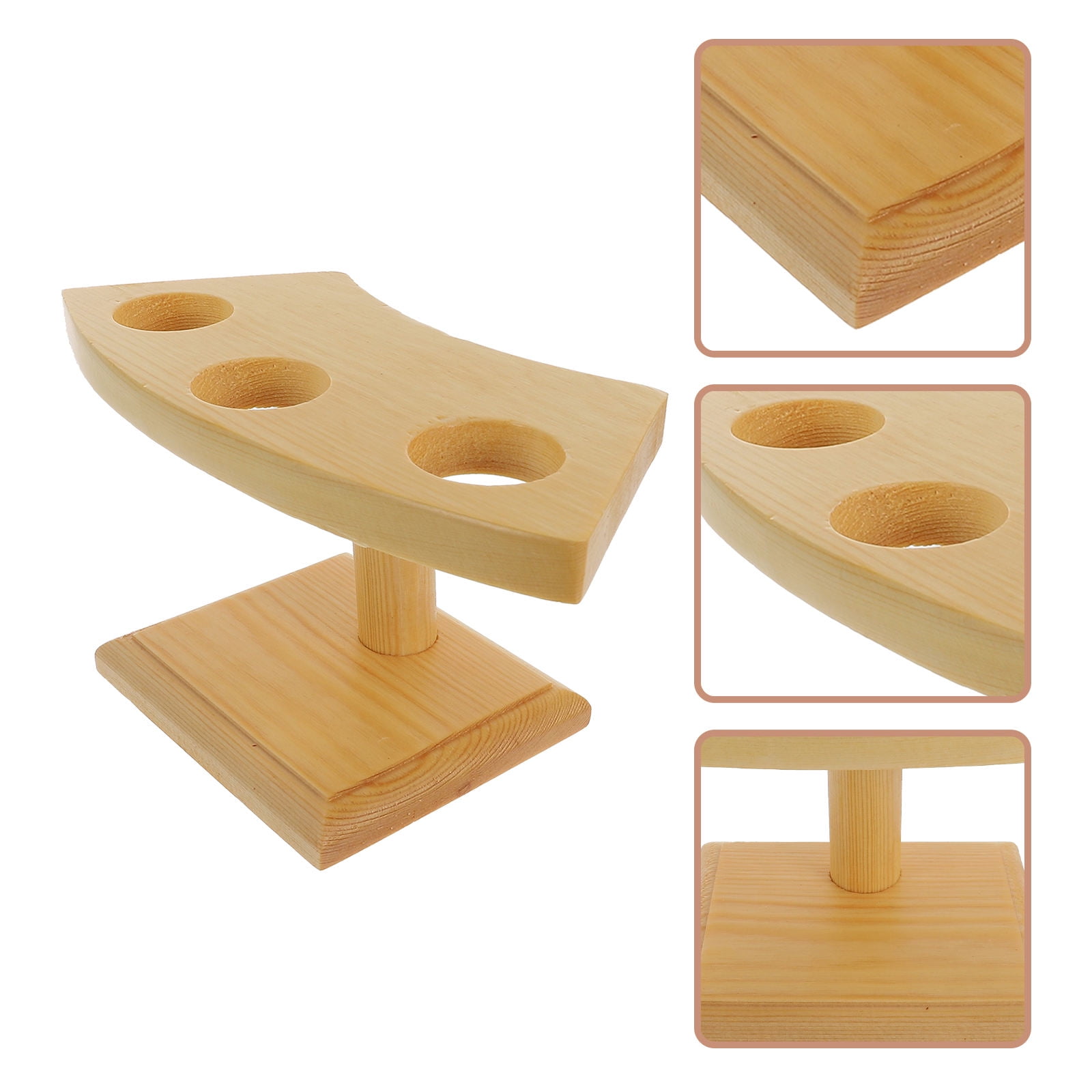 CATIEBYE 1 Pcs Cone Support Stand Ice Cream Cone Holder Round Holes ...