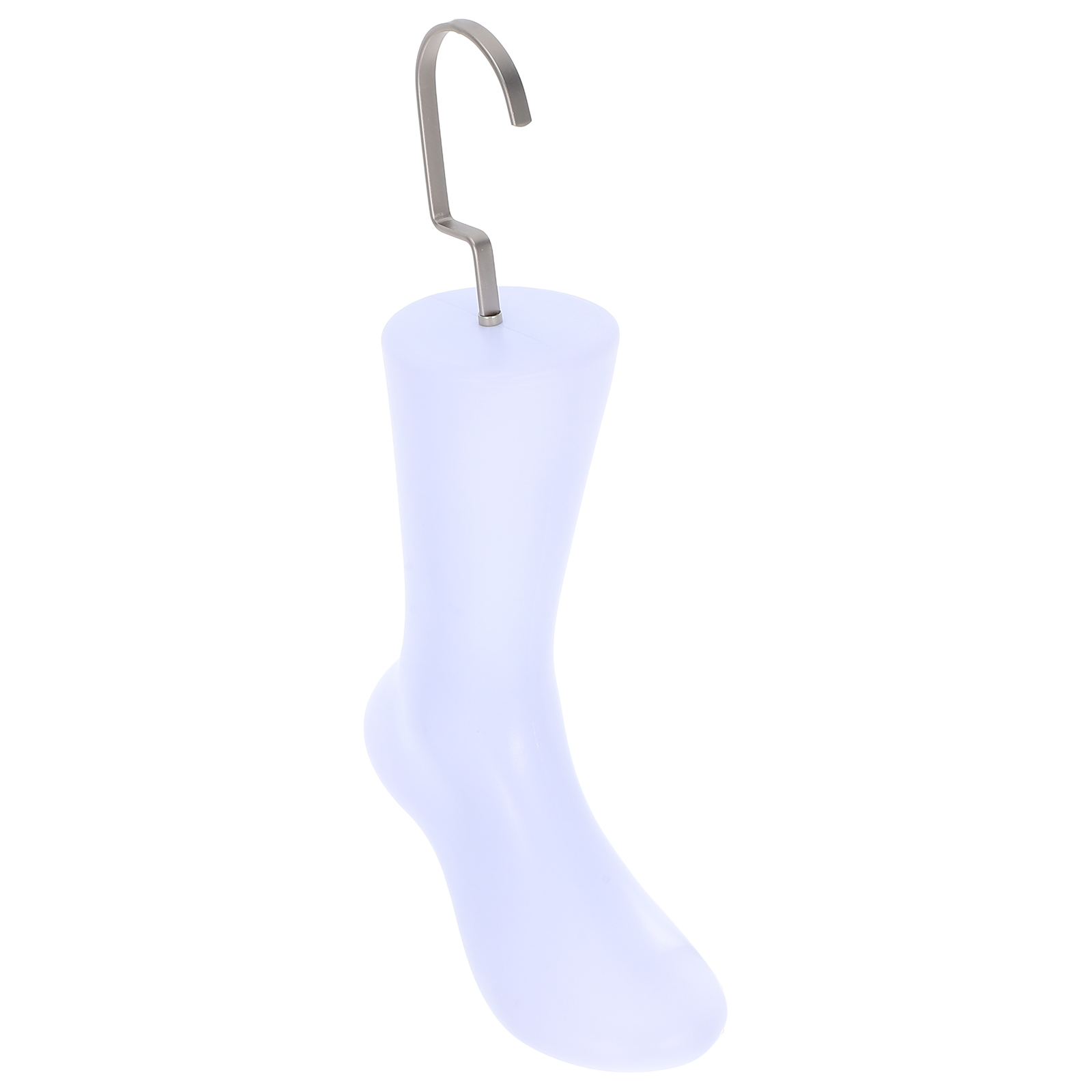 CATIEBYE 1 Piece Foot Mannequin Sock Display for Shop Use in White ...