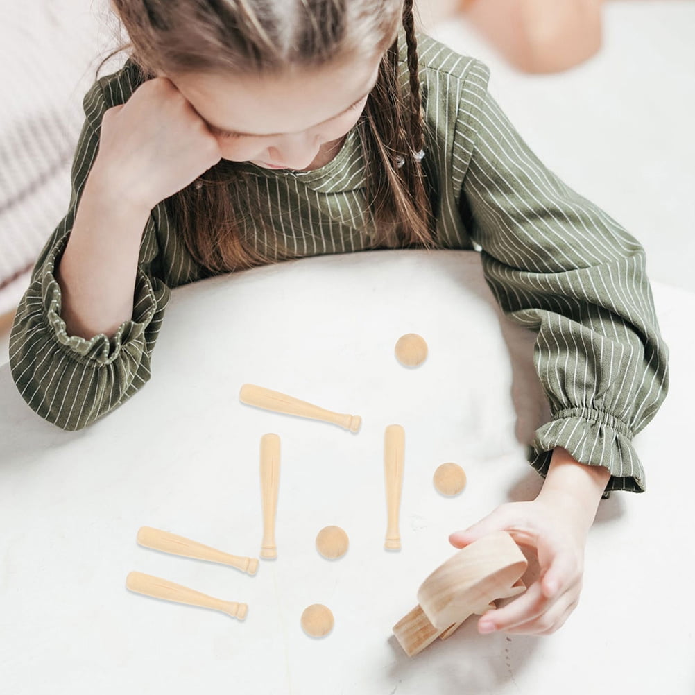 CATIEBYE 1 Set Baseball and Bat Painting Crafts for Children and Adults ...