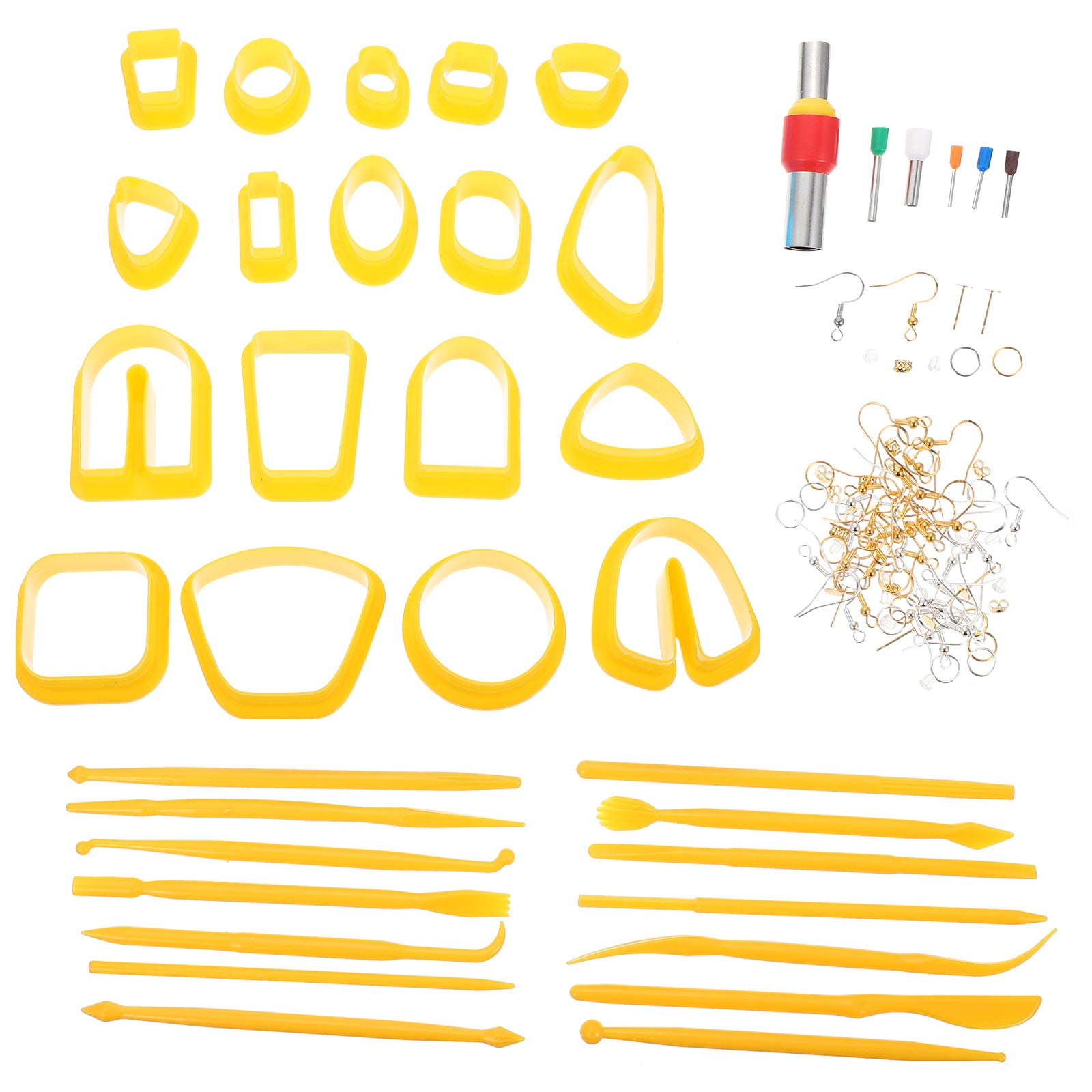 CATIEBYE 1 Set Clay Earring Tools for Handmade Projects and Crafting ...