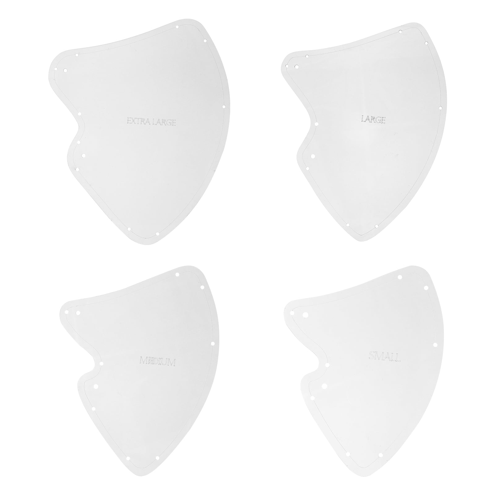 CATIEBYE 1 Set Face Mask Template Diy Mask Making Supplies for Craft ...