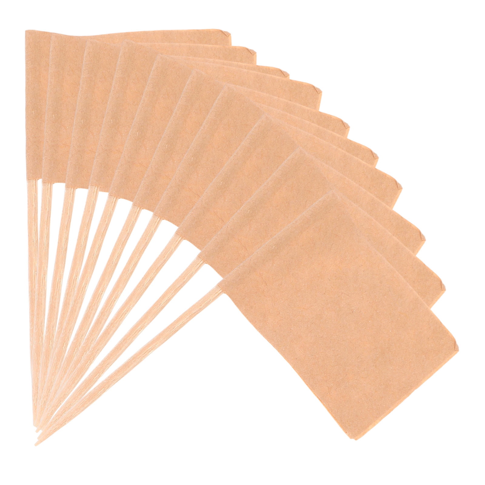 CATIEBYE 100Pcs Set Toothpick Flags for Appetizers Cake Decoration ...