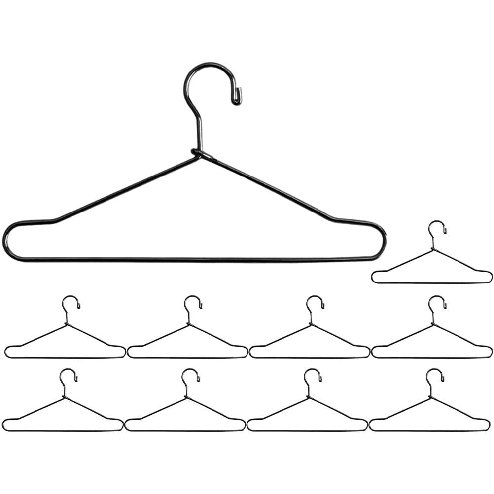 CATIEBYE Pet Clothing Hangers Iron 10Pack 4.7X2.4X0.04In - Walmart.com