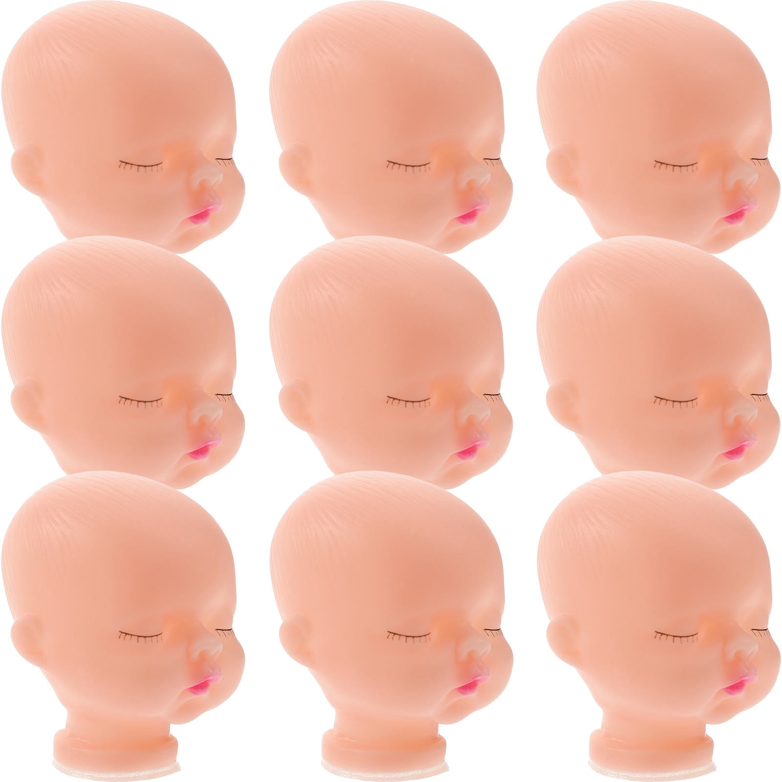 CATIEBYE Small Doll Heads for Birthday 10Pack - Walmart.com