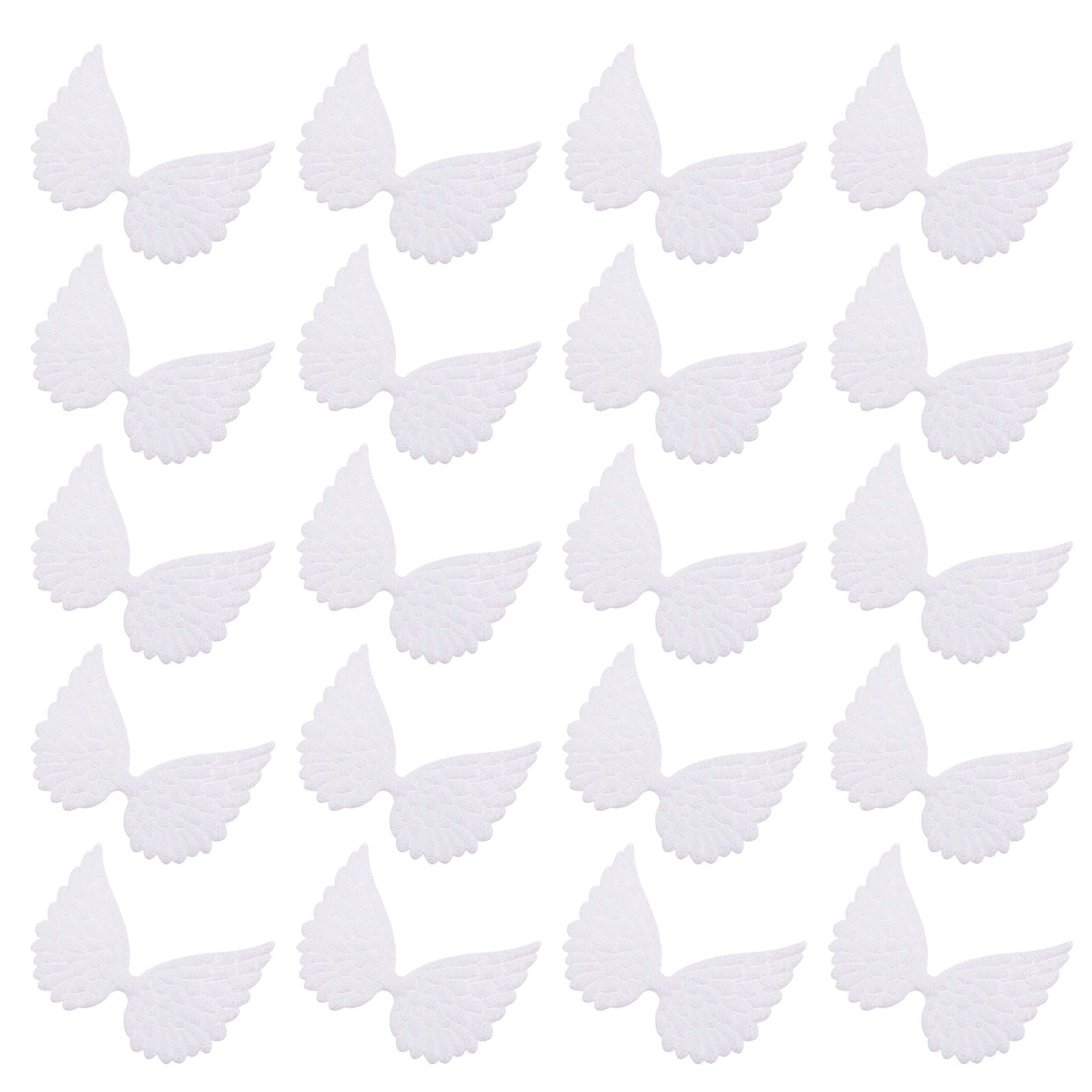 CATIEBYE 12Set White Angel Wing Cake Topper for DIY Decor - Walmart.com