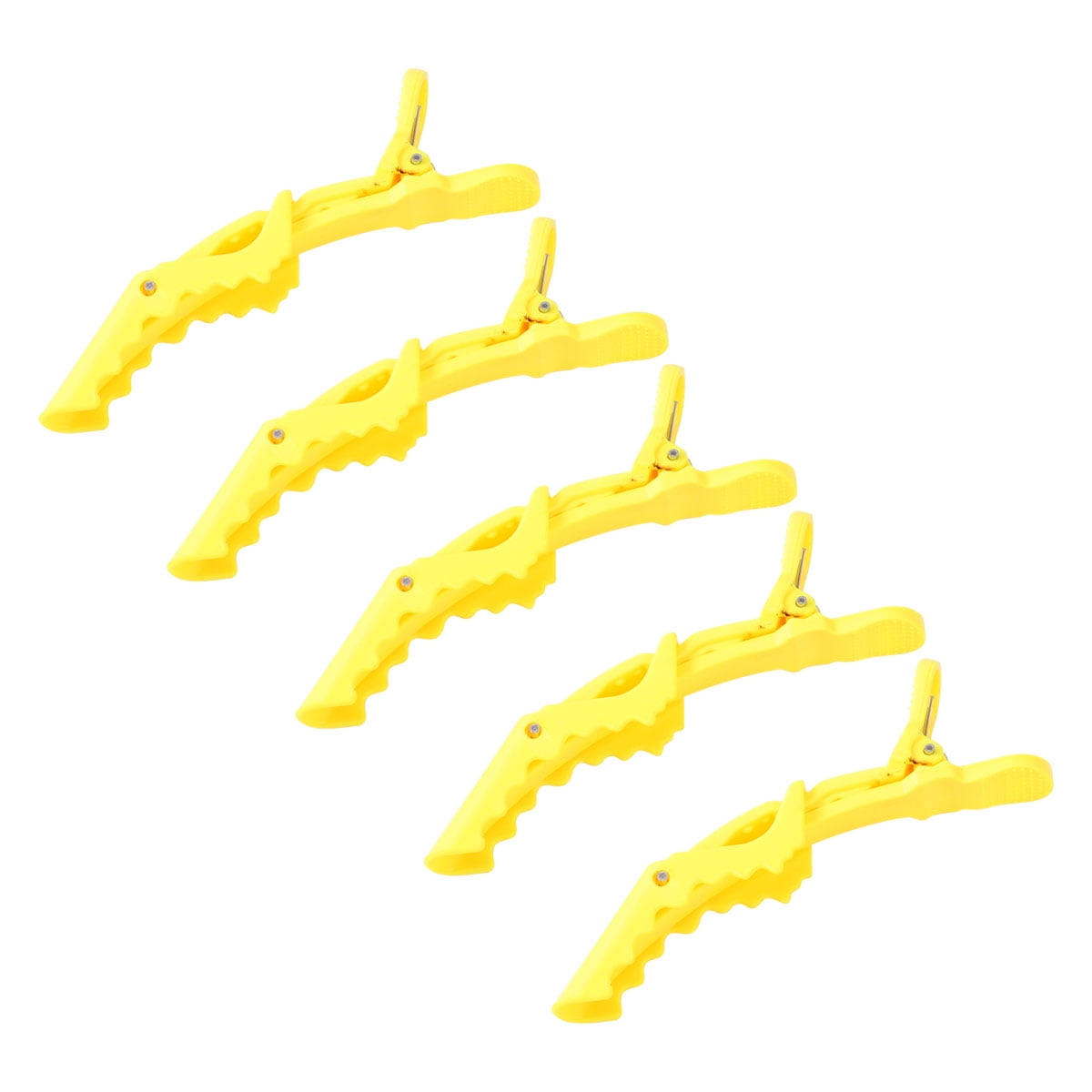 CATIEBYE Sturdy Yellow Partition Hair Clips, Perfect for Professional ...