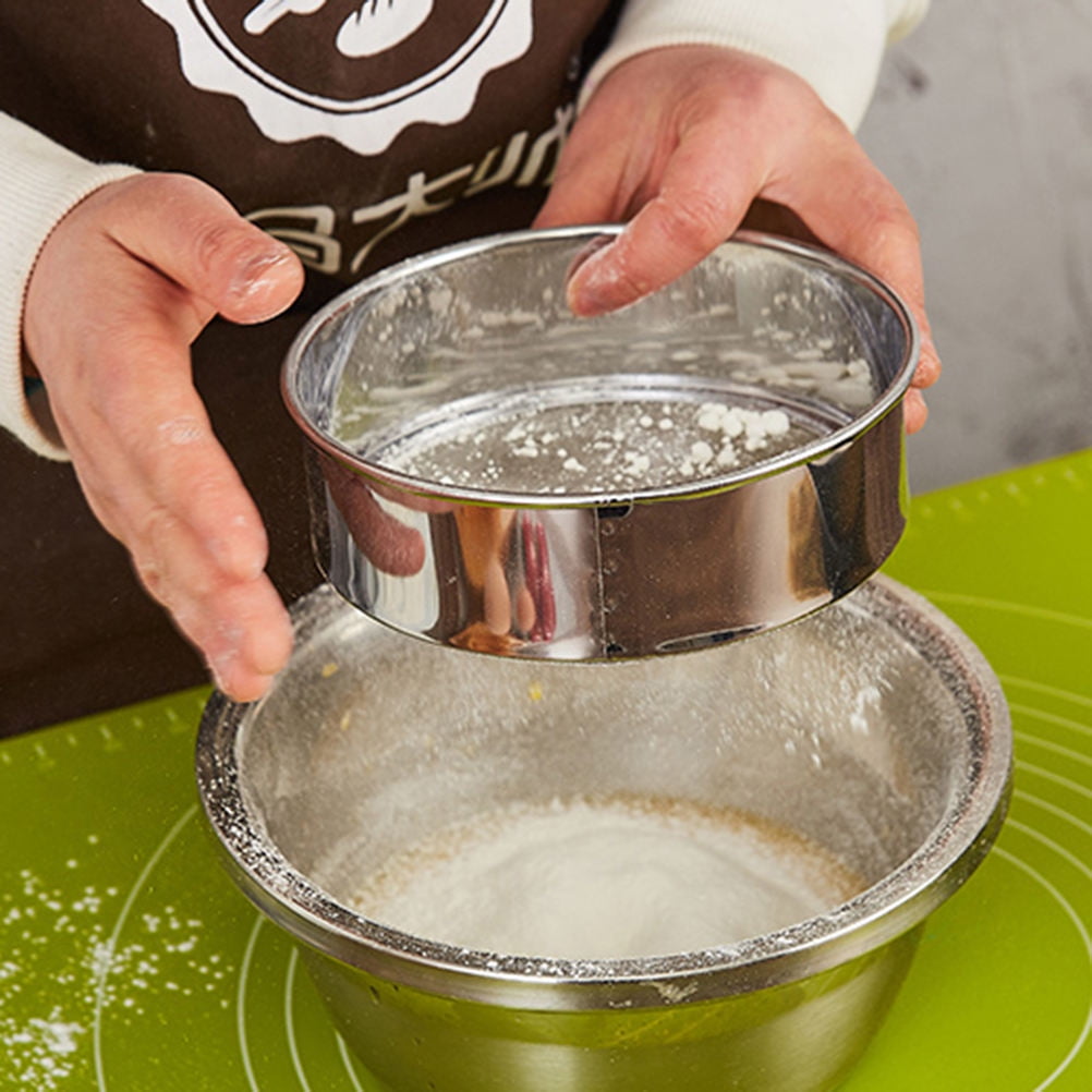 CATIEBYE Flour Sifter Prevent Clumping 1Pcs 7.47X7.47X1.97In - Walmart.com