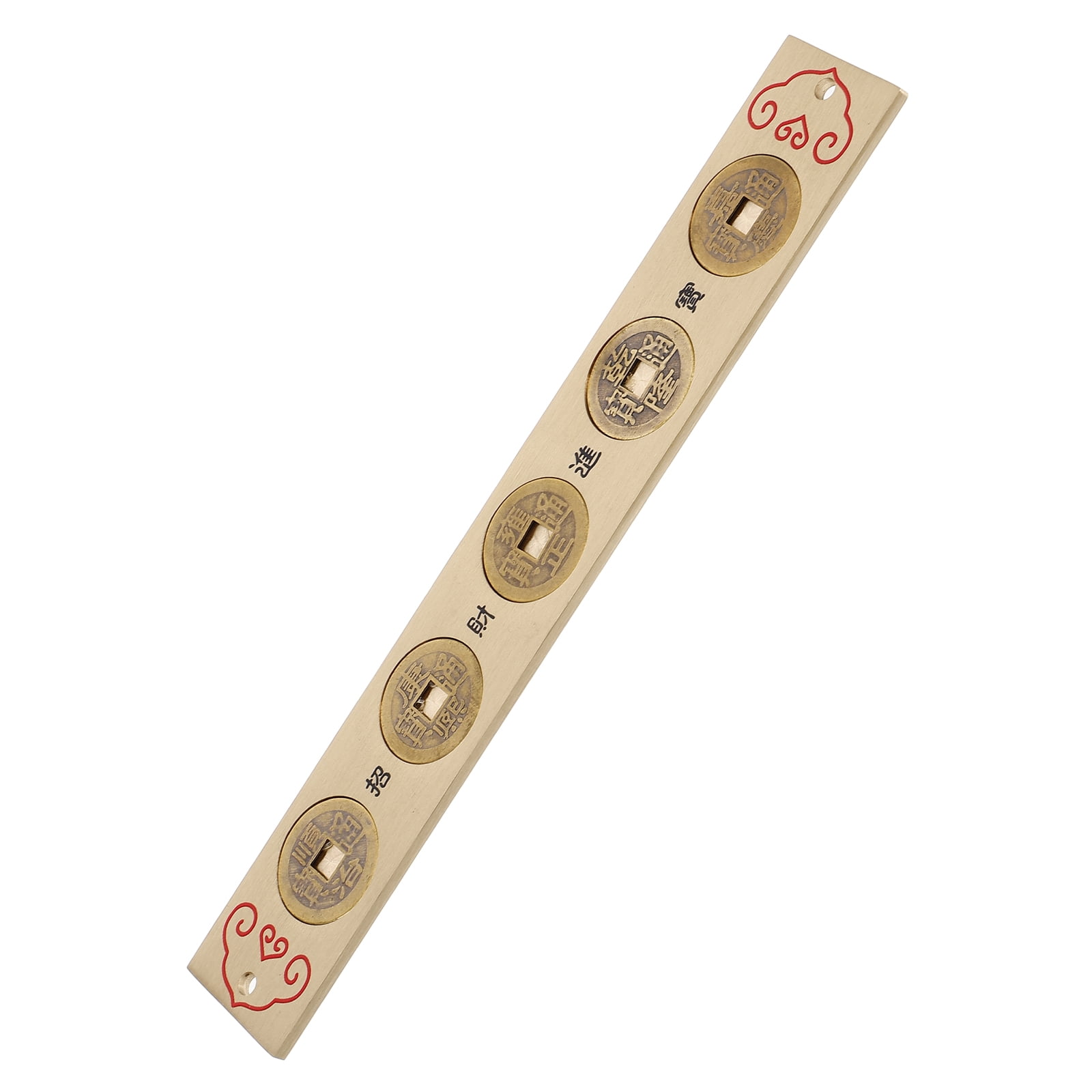 CATIEBYE 1Pack Multi-Use Chinese Traditional Ruler with Auspicious ...