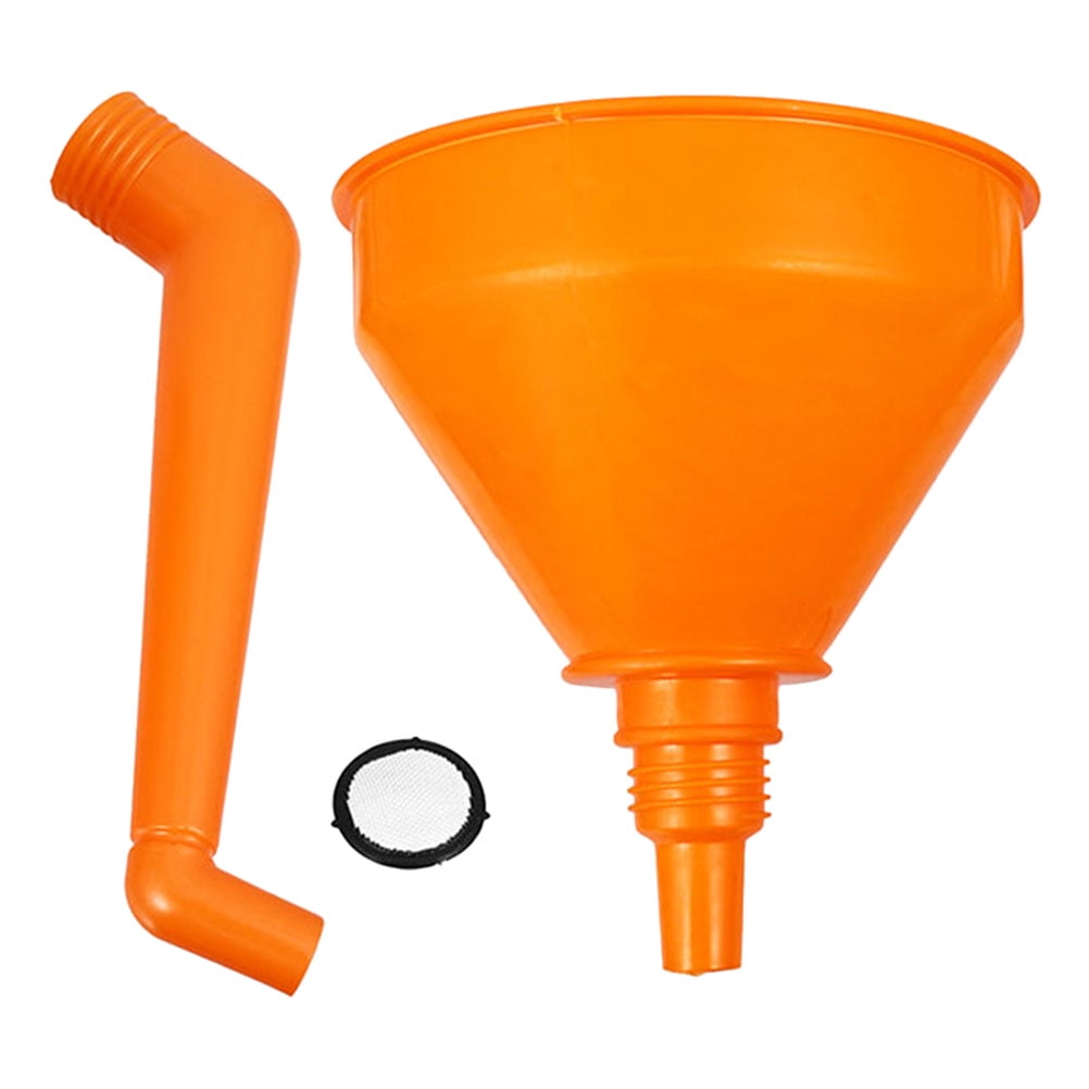 CATIEBYE 1Pack Orange ABS Funnel for Professional Mechanics and DIY ...