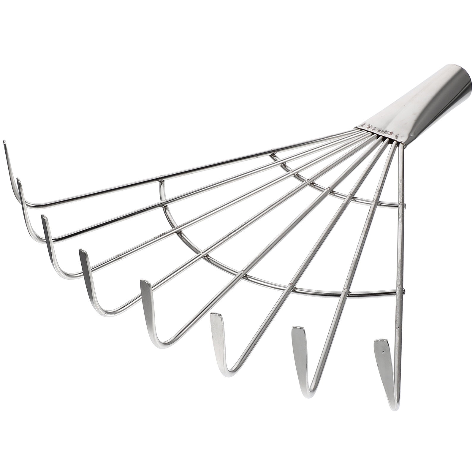 CATIEBYE Stainless Steel Garden Hand Rake for Weeding, Ground Cleaning ...