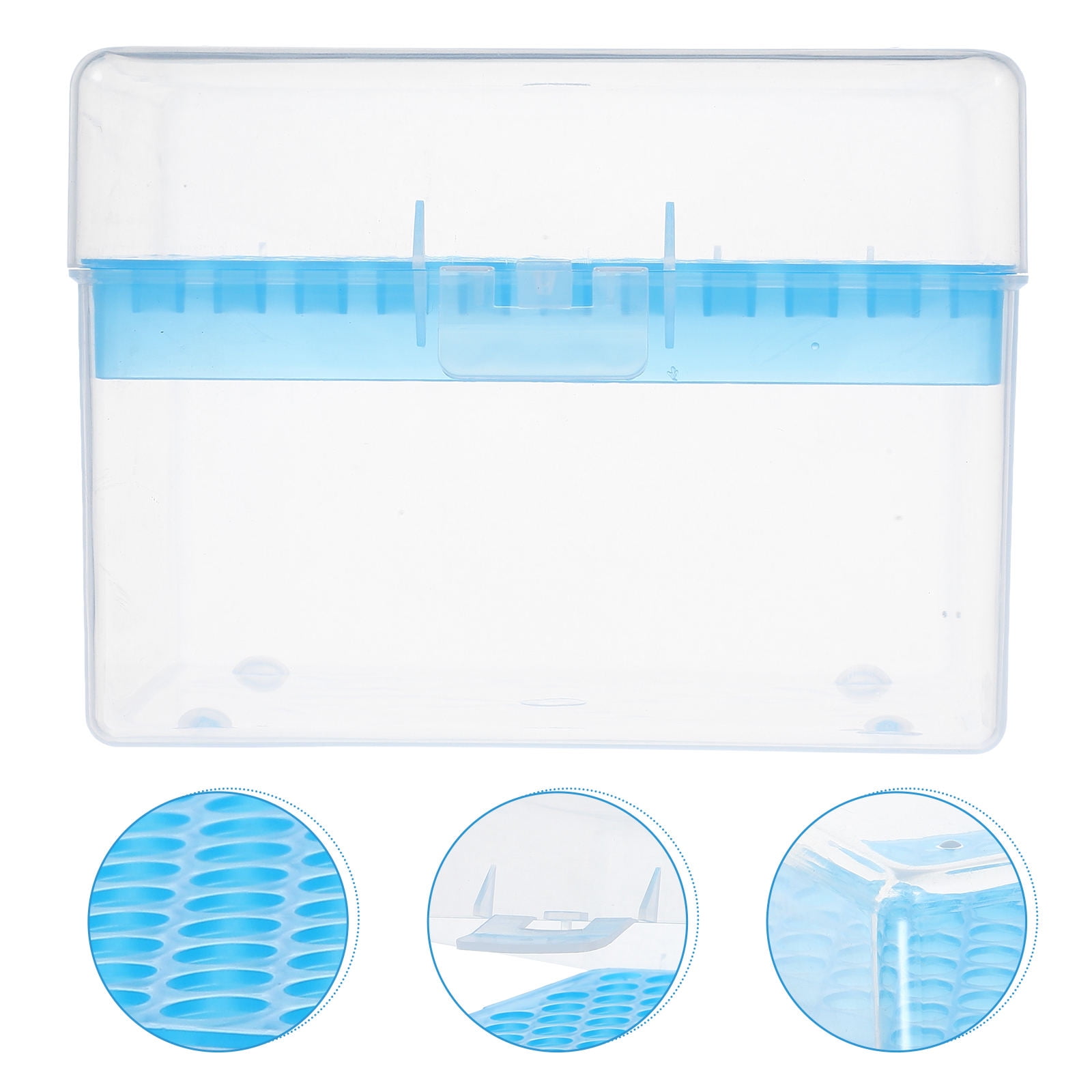 CATIEBYE 1Pcs Plastic Pipette Pipettor Tip Box for Pipette Pipettor Kit ...