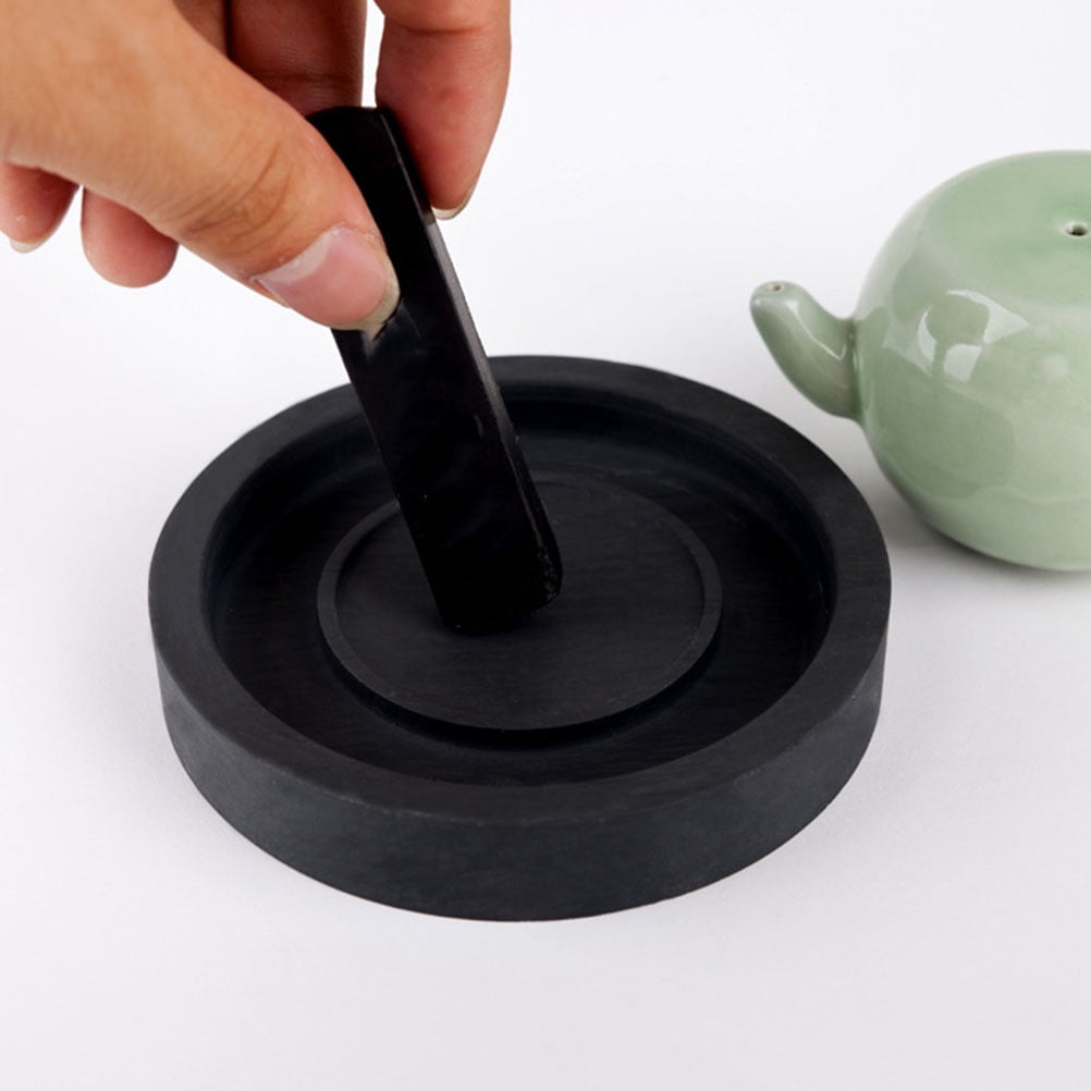 CATIEBYE 1Pcs Traditional Inkstone for Art Painting and Calligraphy ...