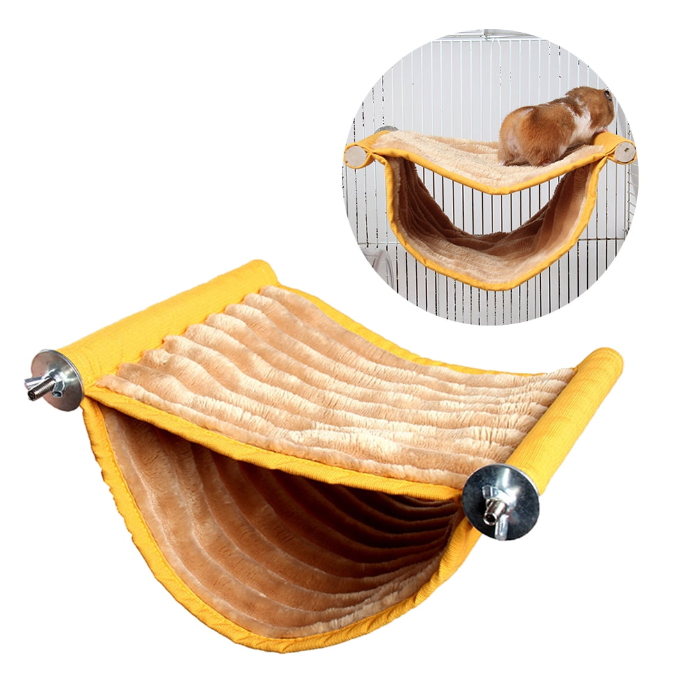 CATIEBYE 1Set Bunkbed Hammock Pet Mouse Hammock Simple Design Wood ...
