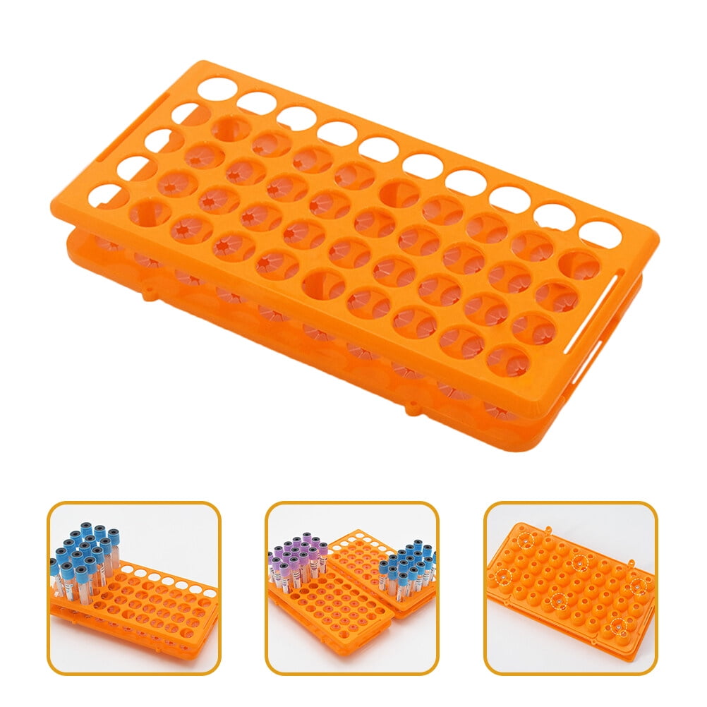 CATIEBYE Plastic Test Tube Rack Rack for Laboratory Testing 1Pack ...