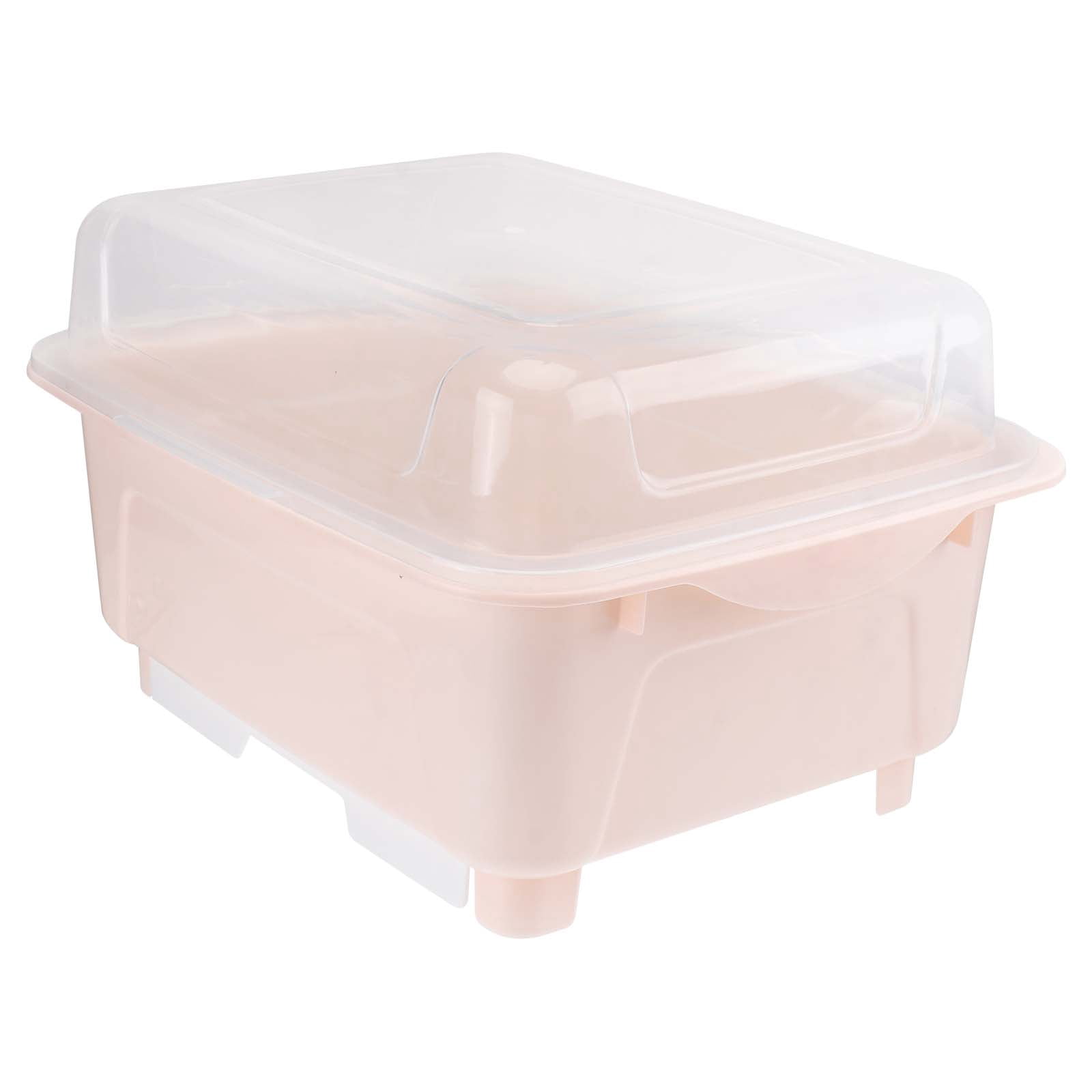CATIEBYE 1Set Pink Material Storage Box for Kitchen Tableware and ...