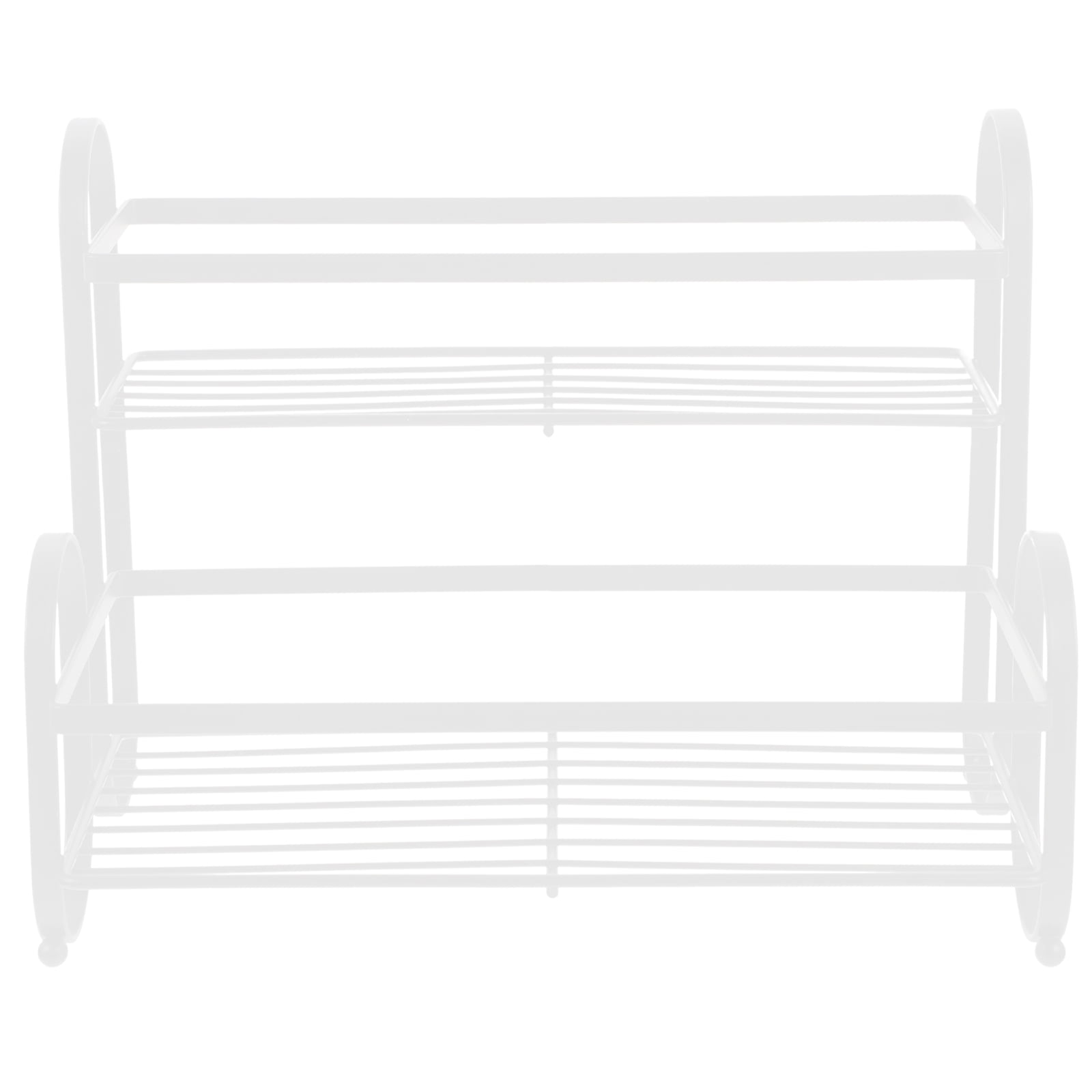 CATIEBYE 1Set Seasoning Organizer For Cabinet With Two-tier Design And ...