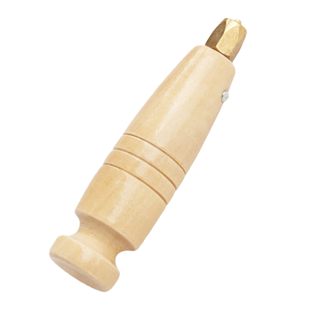 CATIEBYE 1Set Sewing Tool Handle Khaki Wood and Metal for ...