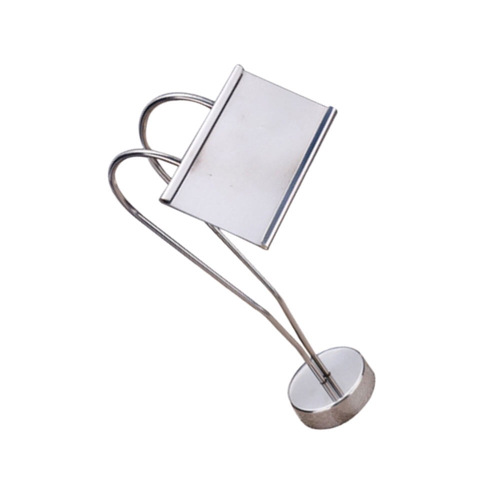 CATIEBYE 1Set Silver Rectangular Table Sign Holder for Hotel Wedding ...
